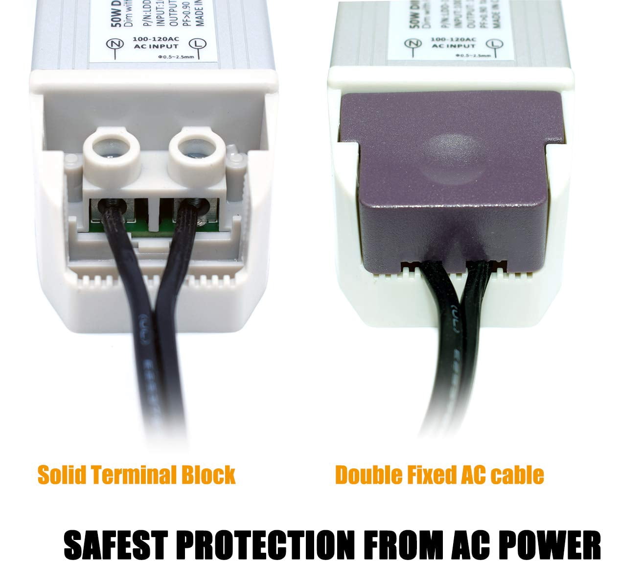 UGUCYUI-12V 30W Power Supply Driver TRIAC Dimmable Transformer for LED ...