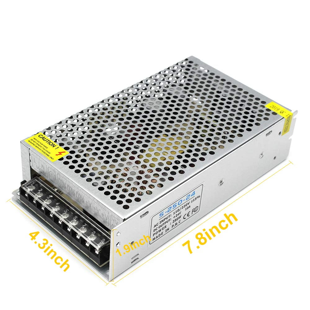 UGUCYUI-24V 10A 240W, DC Universal Regulated Switching Power Supply ...
