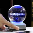 UGUCYUI-3d Solar System Model Crystal Ball 80mm 3.15inch - Outer Space ...
