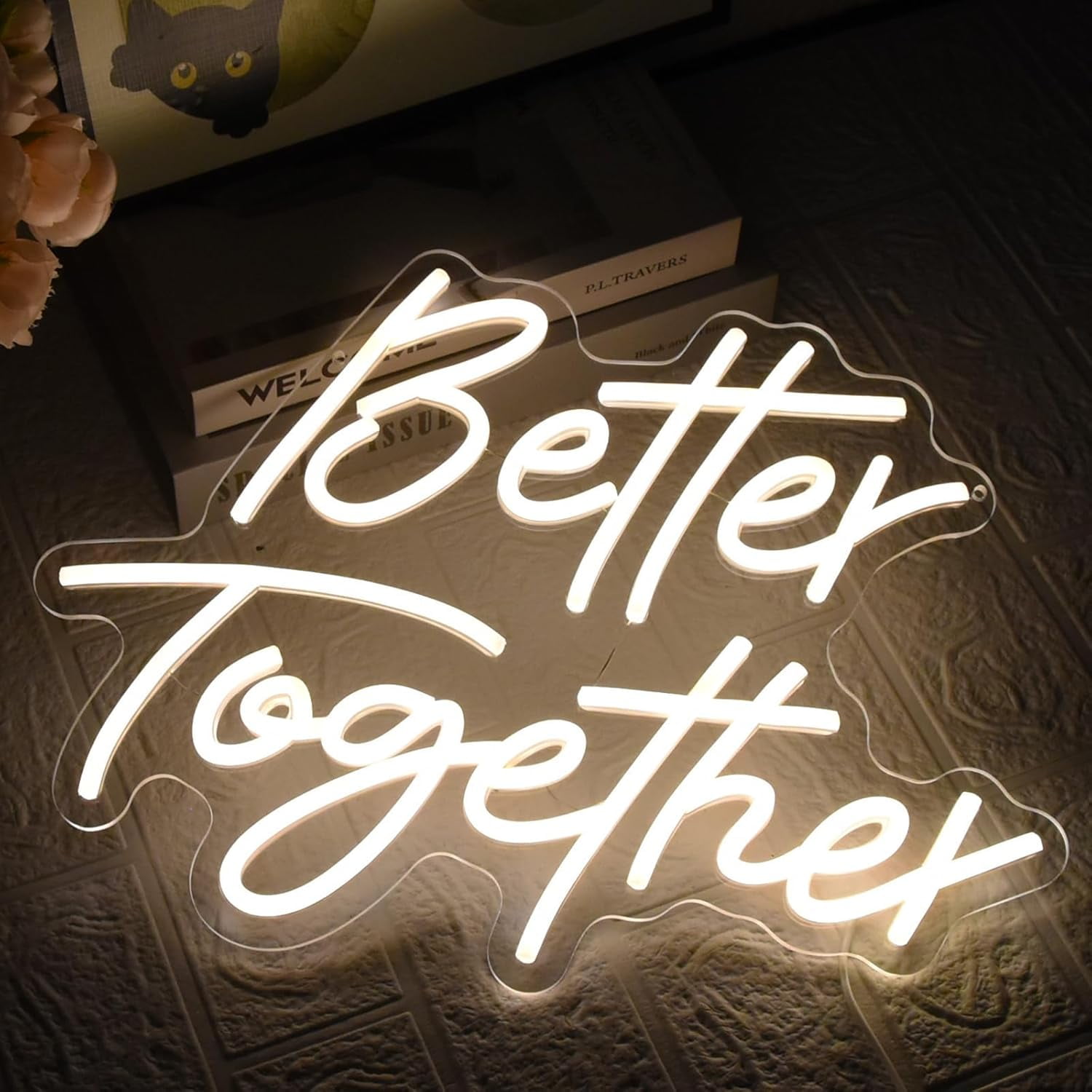 UGUCYUI-Better Together Neon Sign, Wedding Neon Sign, LED Neon Light ...
