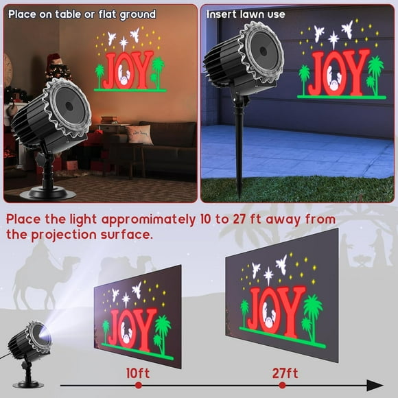 Garage Light Christmas Decorations