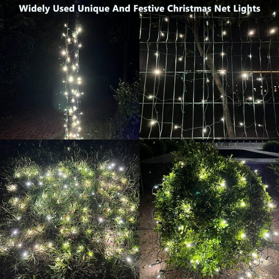 UGUCYUI-Christmas Lights Outdoor Decorations for Bushes,LED Connectable ...