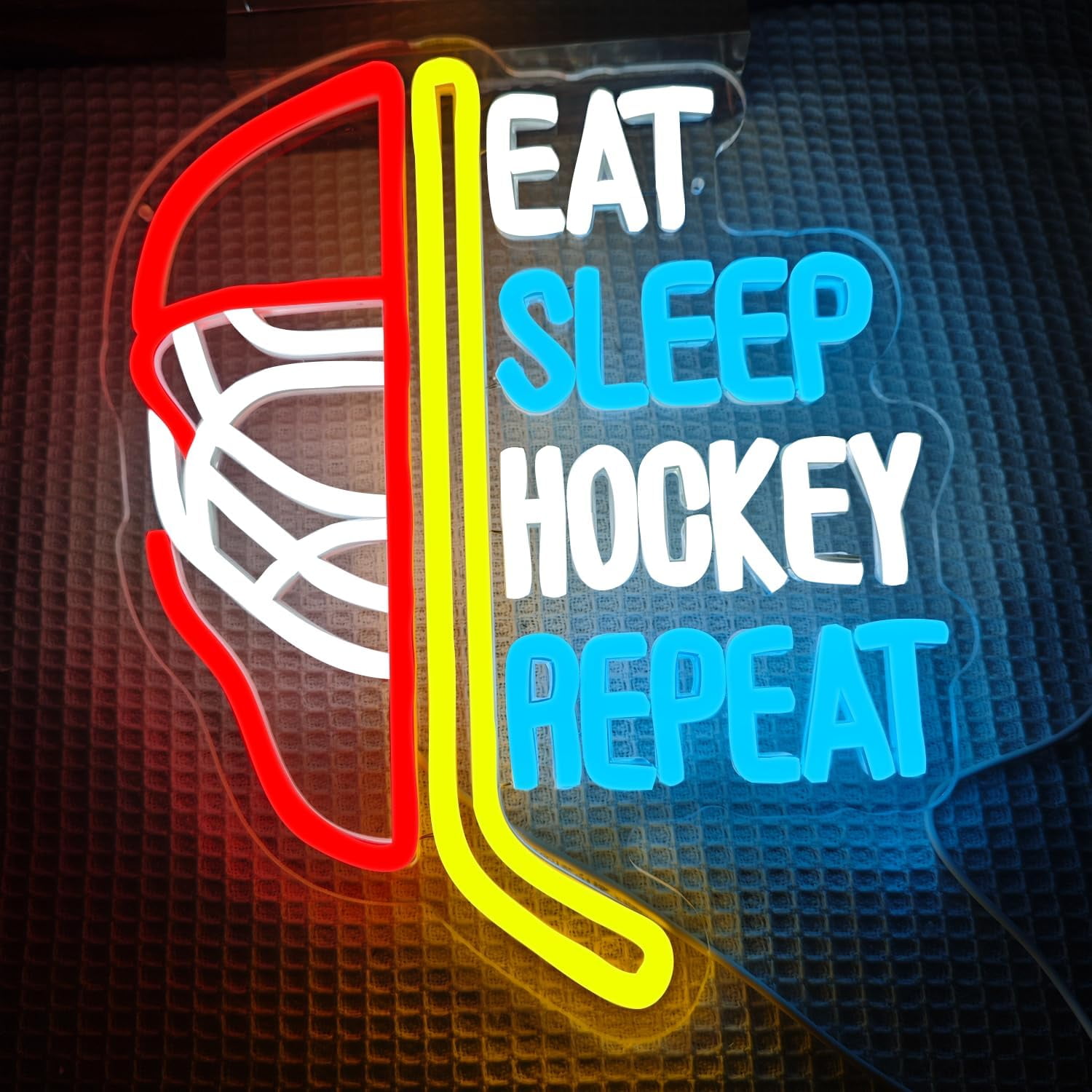 UGUCYUI-Hockey Neon Sign Dimmable hockey neon light ignites the ...