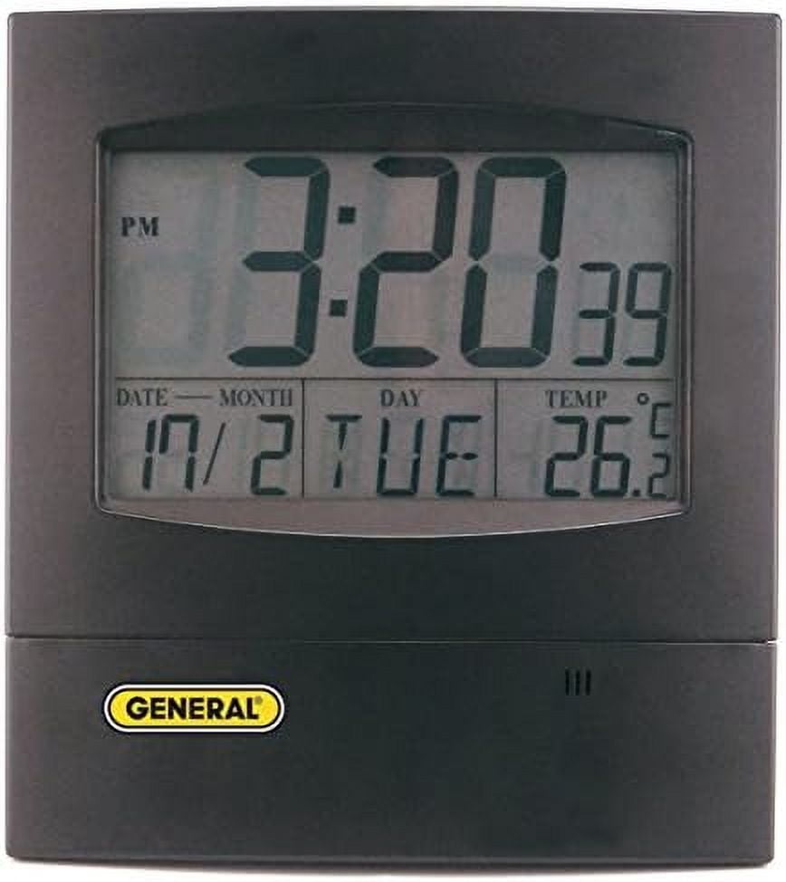 UGUCYUI-Jumbo Display Digital Wall Clock #DJC381 with Time, Day, Date ...
