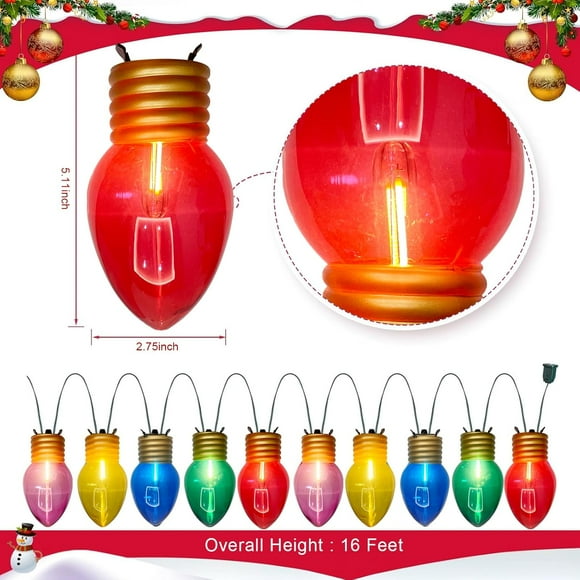 Giant Christmas Bulbs