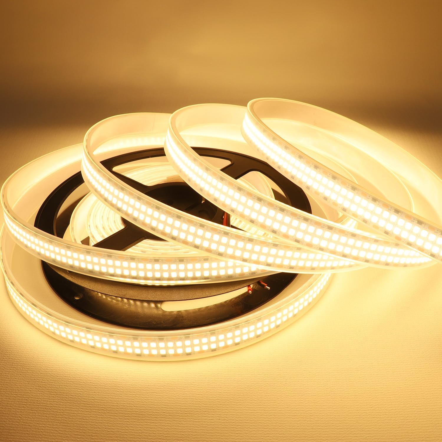 UGUCYUI-LED Strip Lights Warm White 3000K 2400LEDs DC 12V 16.4ft/5M ...