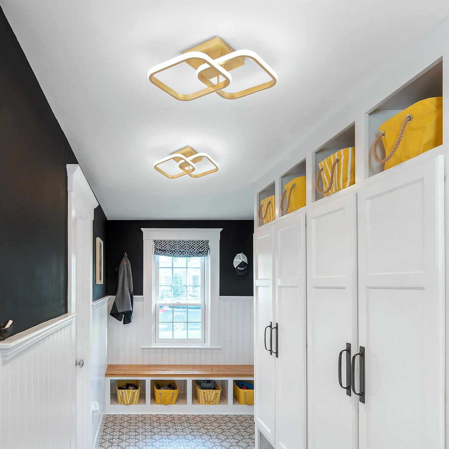 UGUCYUI-Led Hallway Light, 6000K Cool White Modern Led Ceiling Light ...