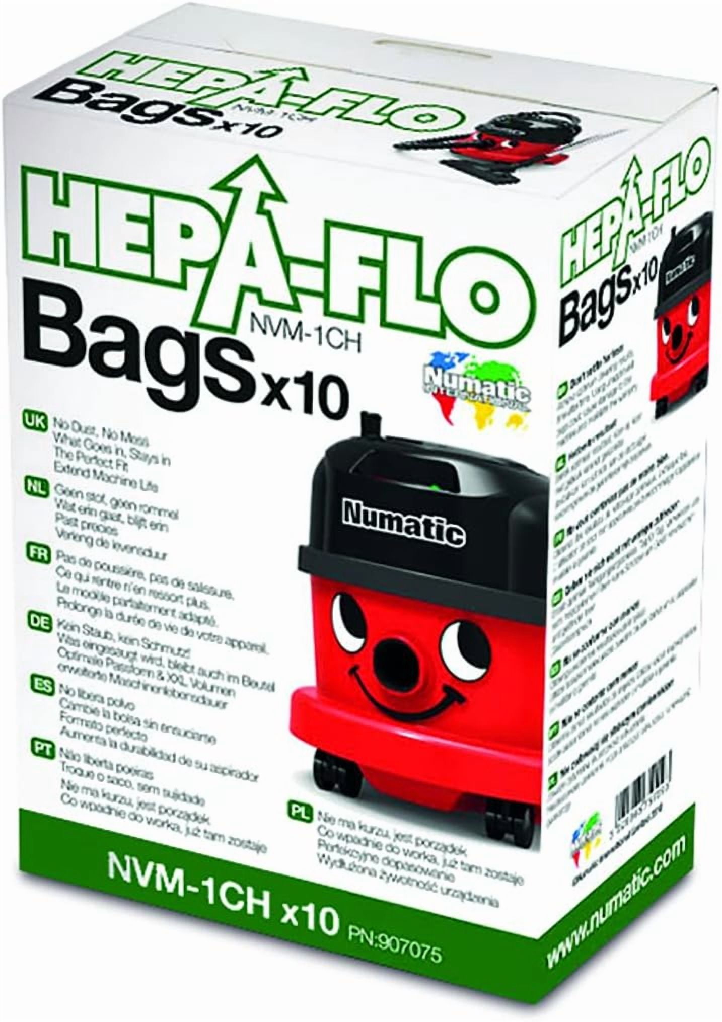 UGUCYUI-NVM-1CH HepaFlo' Disposable Filter Bags Pack - for the "Henry ...