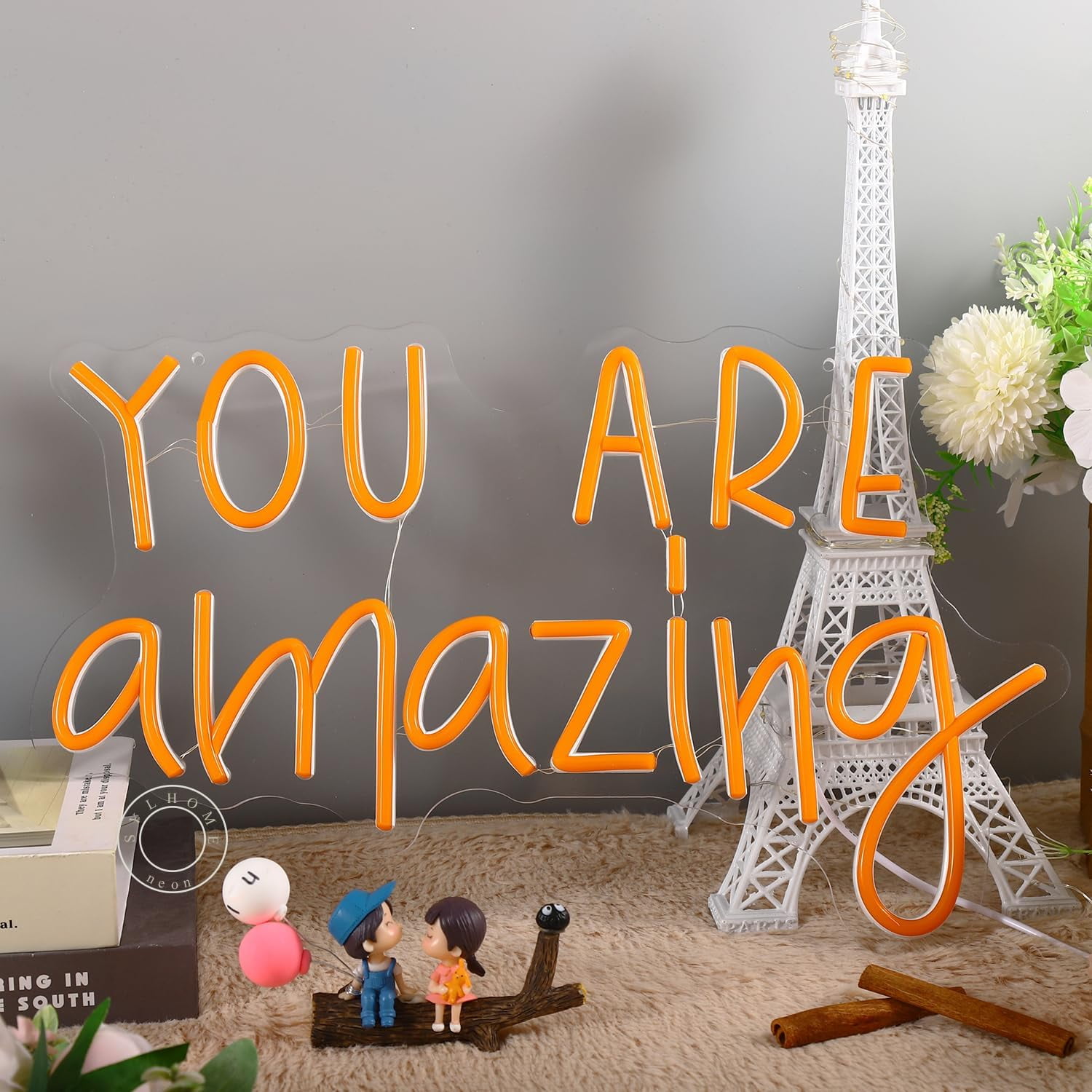 UGUCYUI-Orange You Are Amazing LED Neon Light Sign 5V Girls Boys ...
