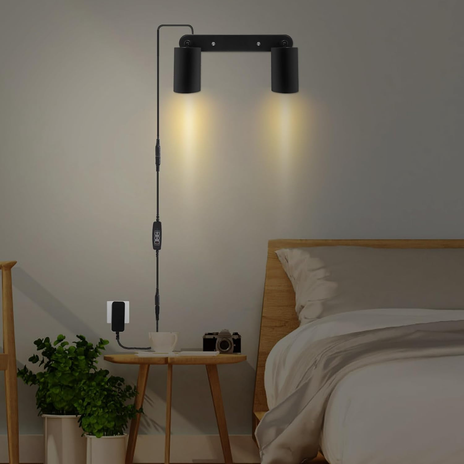 UGUCYUI-Plug in Track Lighting Track Light Fixtures with Power Cord ...