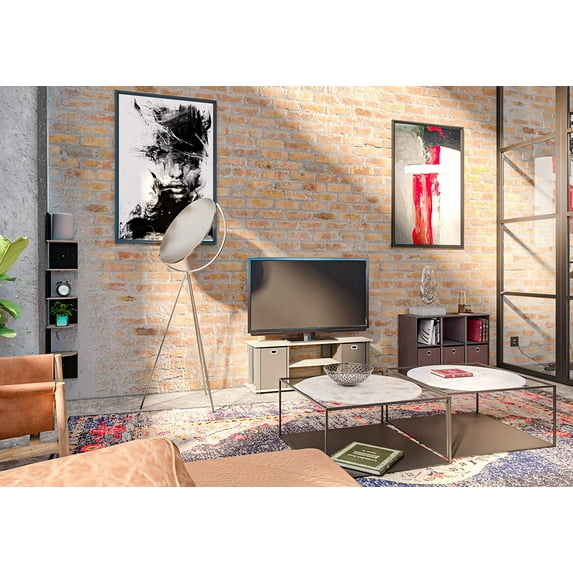 UGUCYUI-Rossi Wall Mount Floating Corner Shelf, 5-Tier Radial, French ...