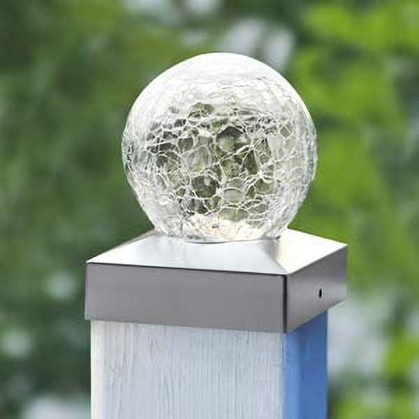 UGUCYUI-Solar Fence Post Cap Light, 4x4, Color Changing, Waterproof ...
