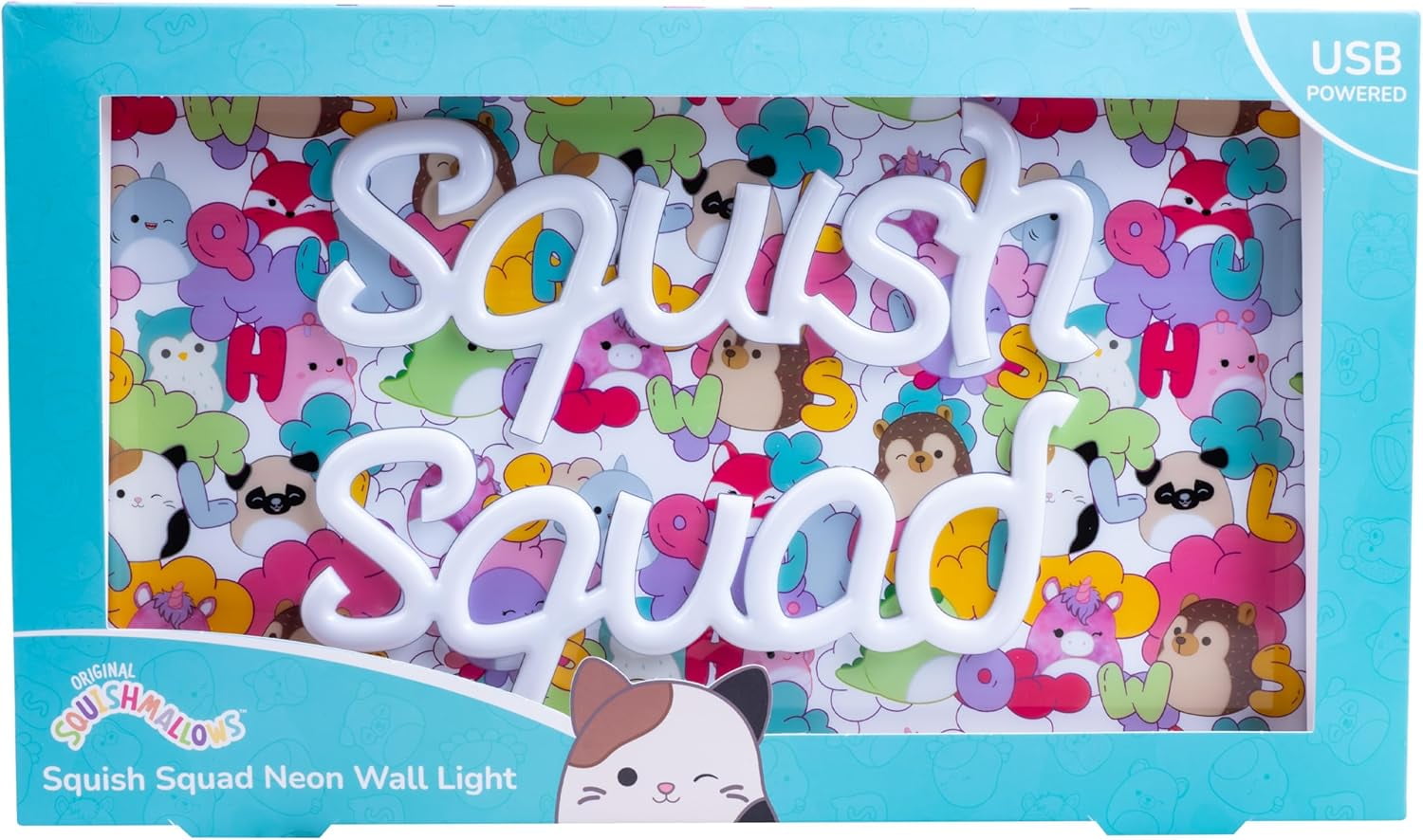 UGUCYUI-Squishmallows Squish Squad Neon Wall Light – Officially ...