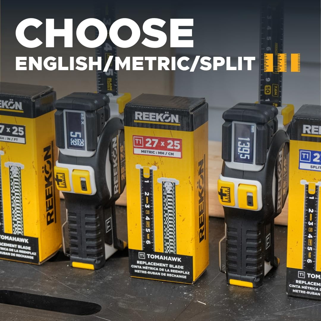 UGUCYUI-T1 Tomahawk Digital Tape Measure Replacement Blade – 25 ft / 7. ...