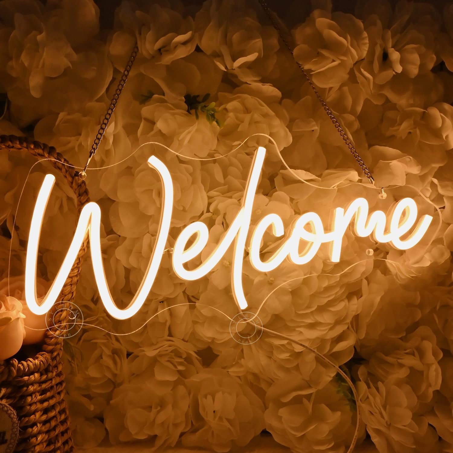 UGUCYUI-Welcome Led Neon Light Sign Business Open Windows Home Door ...