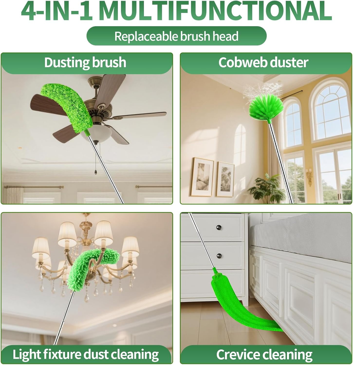 UGUCYUI-dusters for Cleaning extendable Long HandleWebster Cobweb ...
