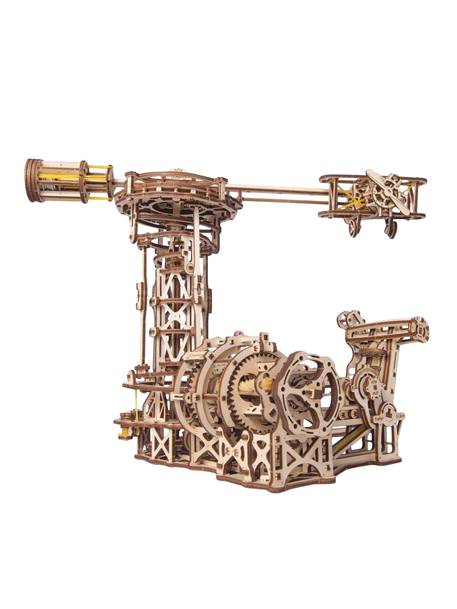 UGears UTG0047 Aviator Wooden 3D Model Kit - Walmart.com