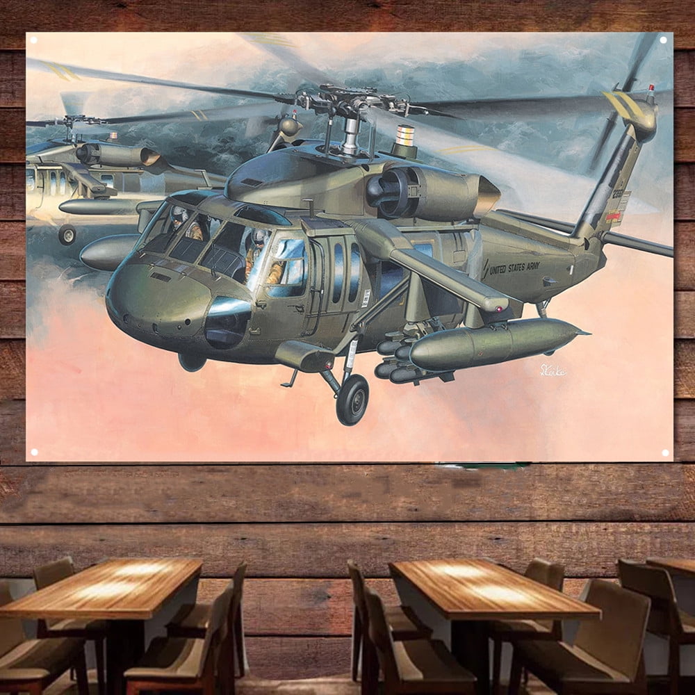 UH-60A Black Hawk US Army Tactical Transport Helicopter Posters and ...