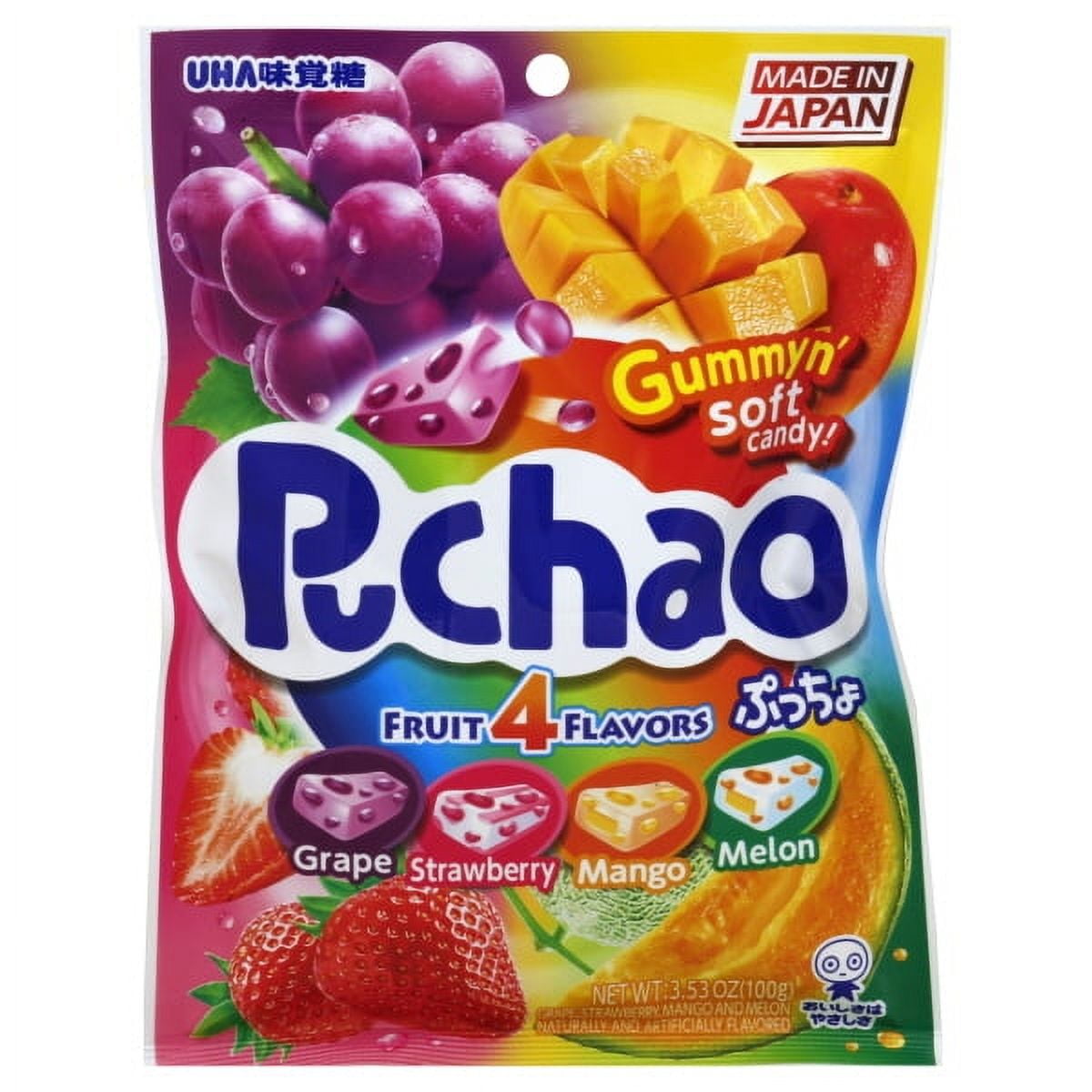 UHA MIKAKUTO CANDY PUCHAO MIX FRUIT Pack Of 6 - Walmart.com