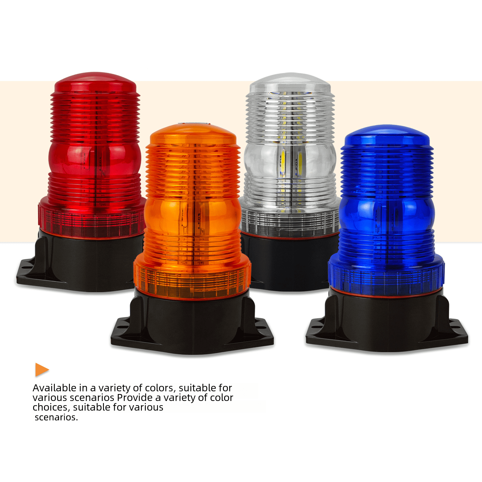 UHBN Car flash light 10V-80v Forklift light warning light ceiling ...