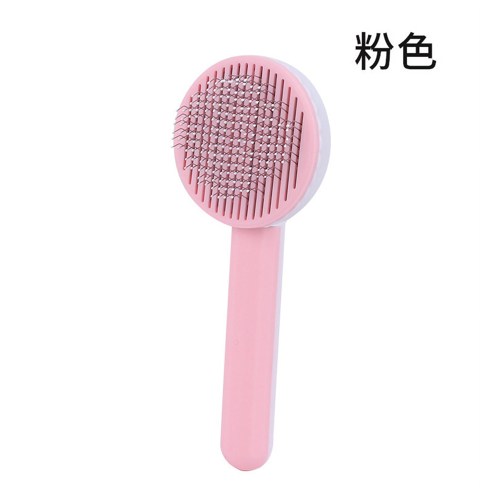UHBN Factory spot new Round Head self- massage pet comb open knot hair ...
