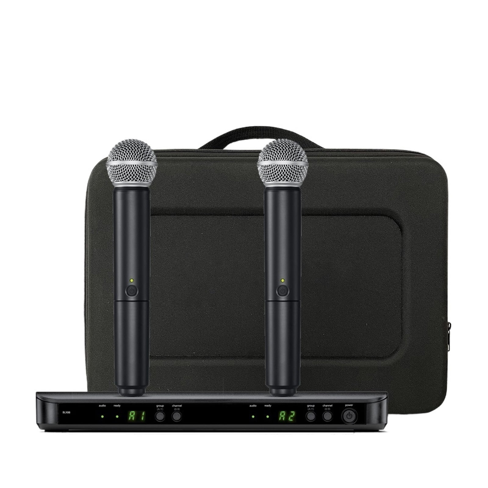 UHF 2-channel Wireless Voice Microphone Kit - Walmart.com