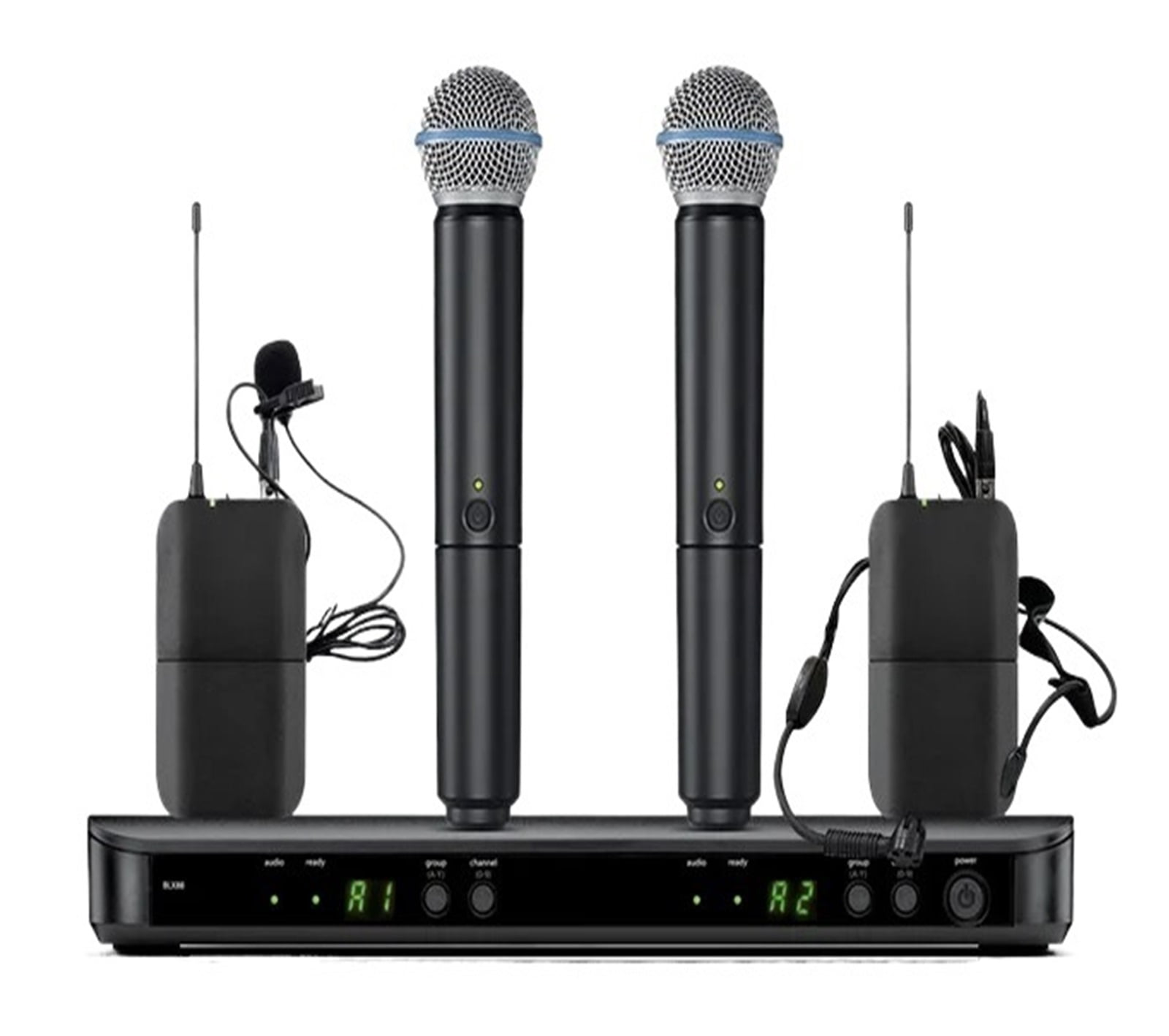 UHF 2-channel Wireless Voice Microphone Kit - Walmart.com