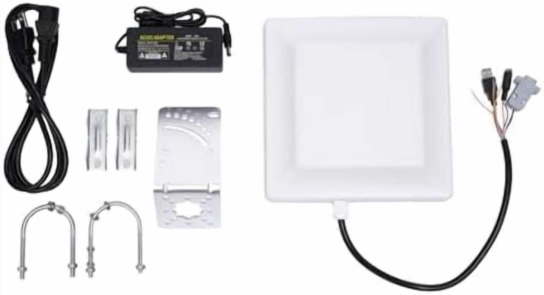 UHF Mid-Range Reader, RFID Long Range with 8DBI Antenna Tag Reader ...