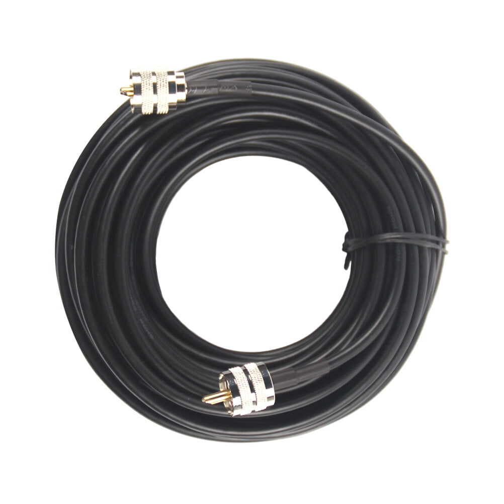 UHF PL259 to PL259 Jumper Cable for Intercom Systems - Digital RG58 ...