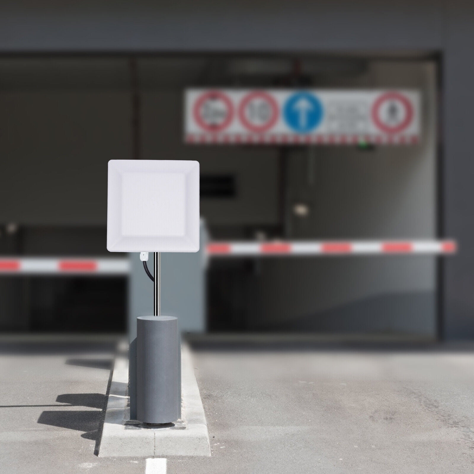 UHF RFID Long Range Card Reader RS232/485 wiegand Parking System Access ...