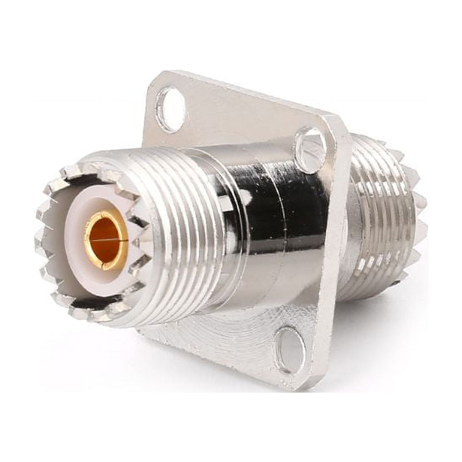 LHX UHF SO239 Female To Female With Panel Mount RF Connector Coaxial ...