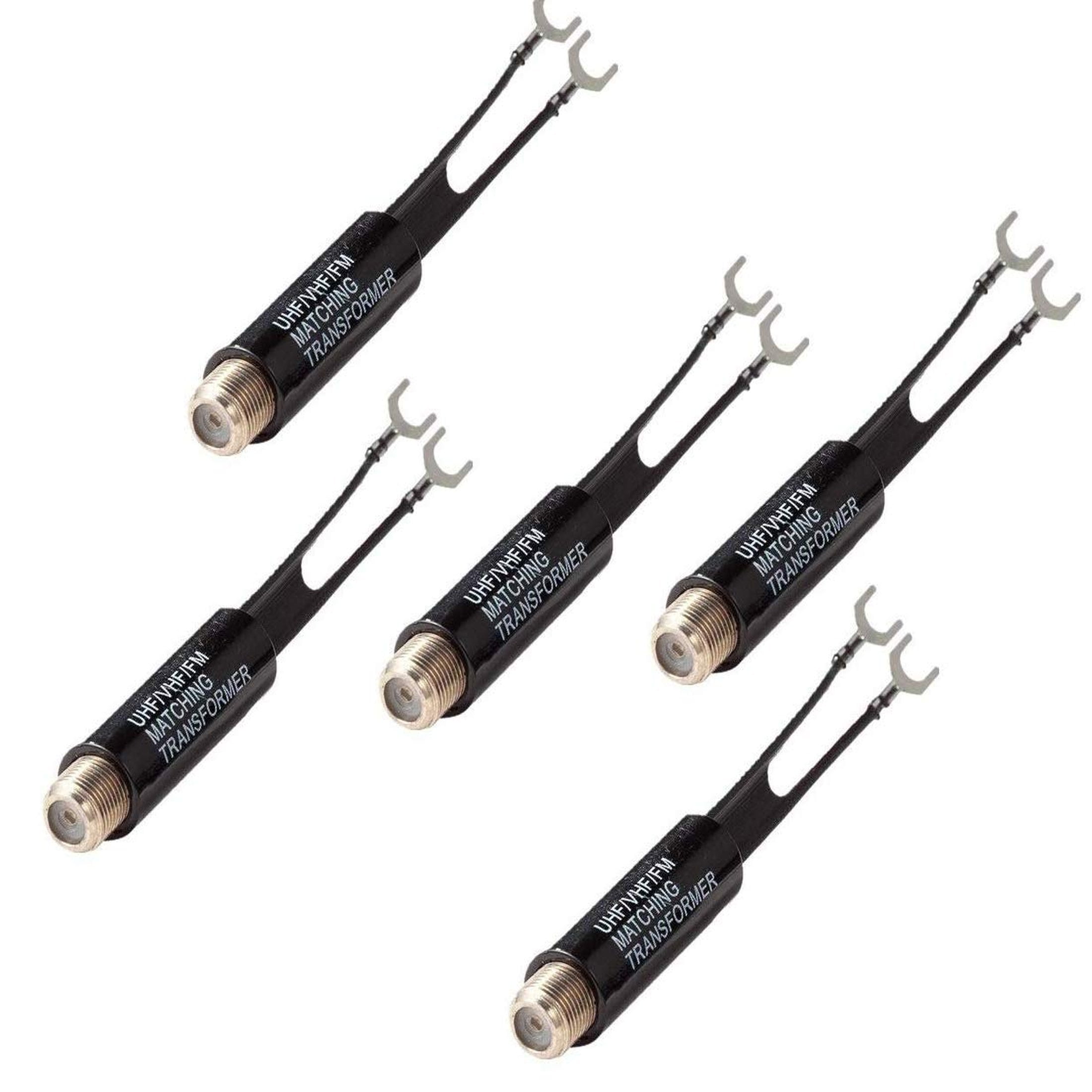 UHF VHF FM Antenna Adapter Converter 5 Pack Coaxial Connector Set ...