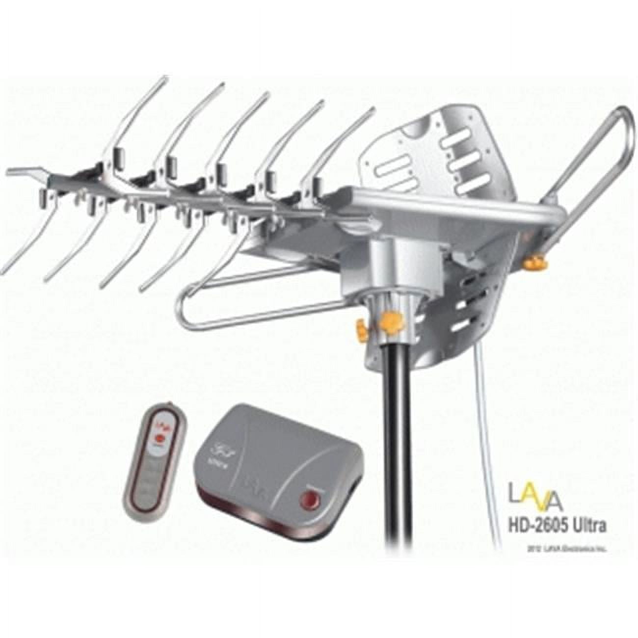 UHF - VHF HDTV Antenna with Remote Control - Walmart.com