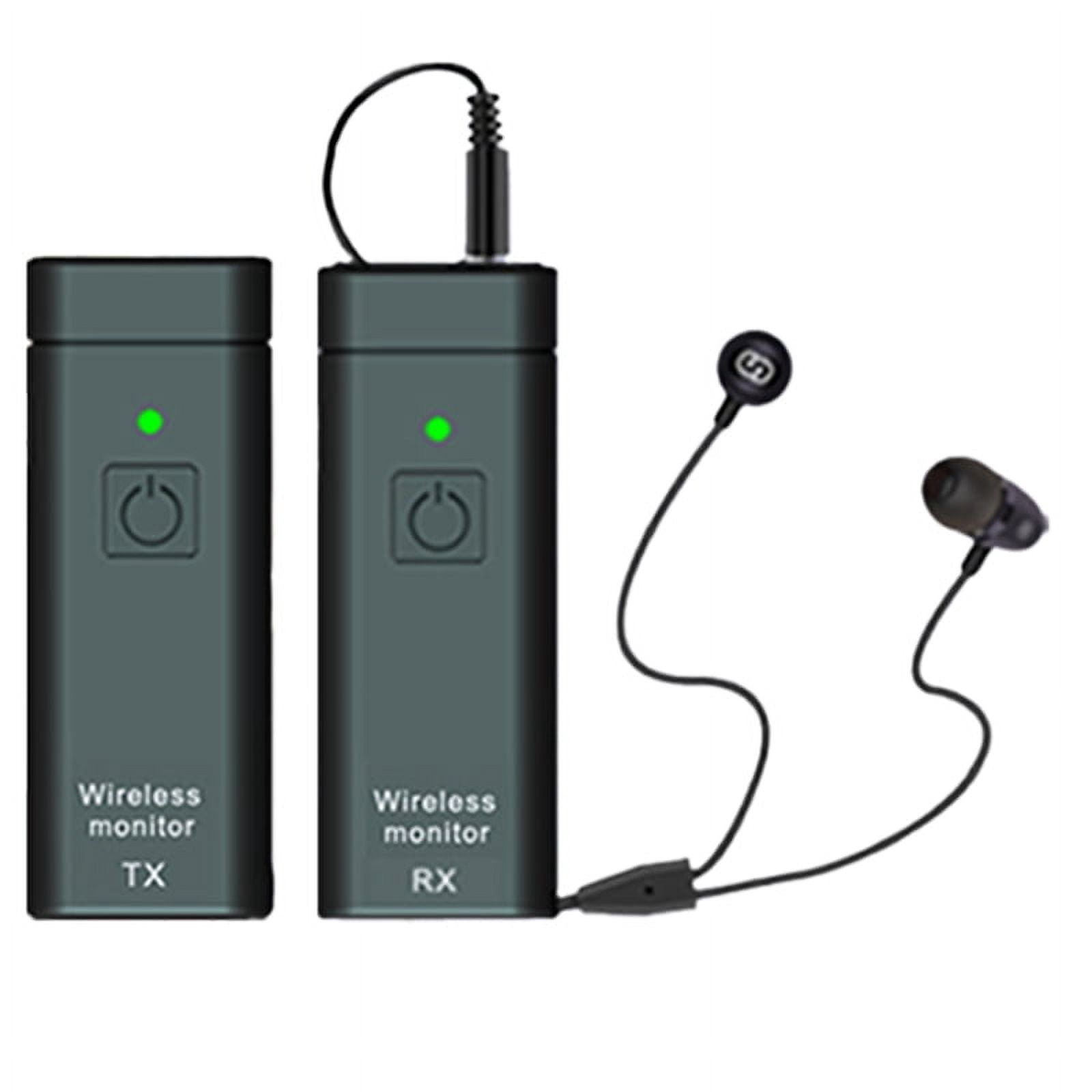 UHF Wireless In-Ear Monitor System Outdoor Transmitter Receiver ...