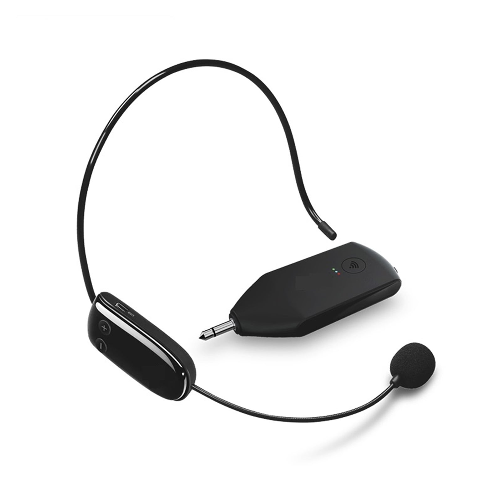 UHF Wireless Microphone Headset Handheld Mic System 3.5/6.5mm Receiver ...