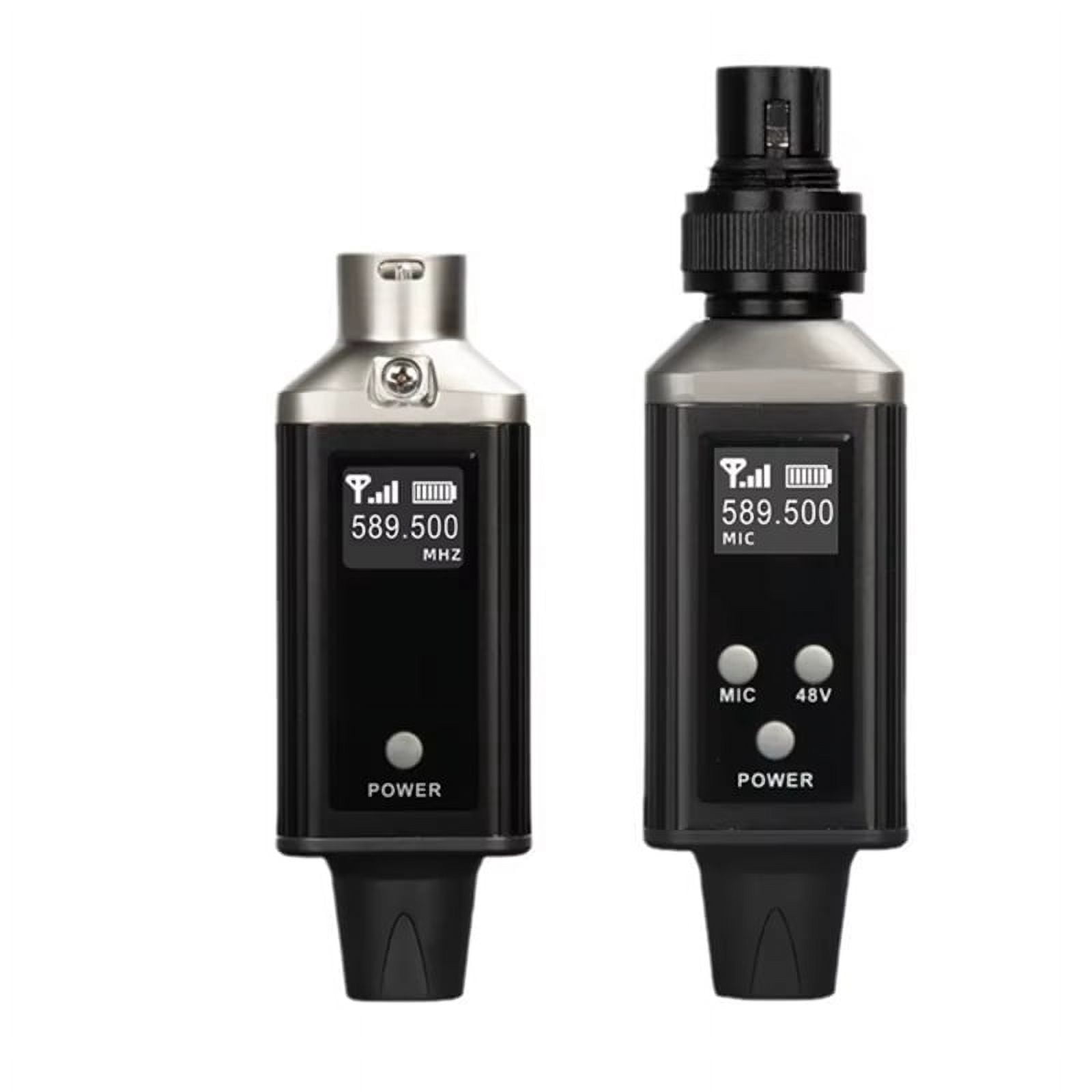 UHF Wireless Transmission Adapter for Microphones, Guitars, Tuners ...