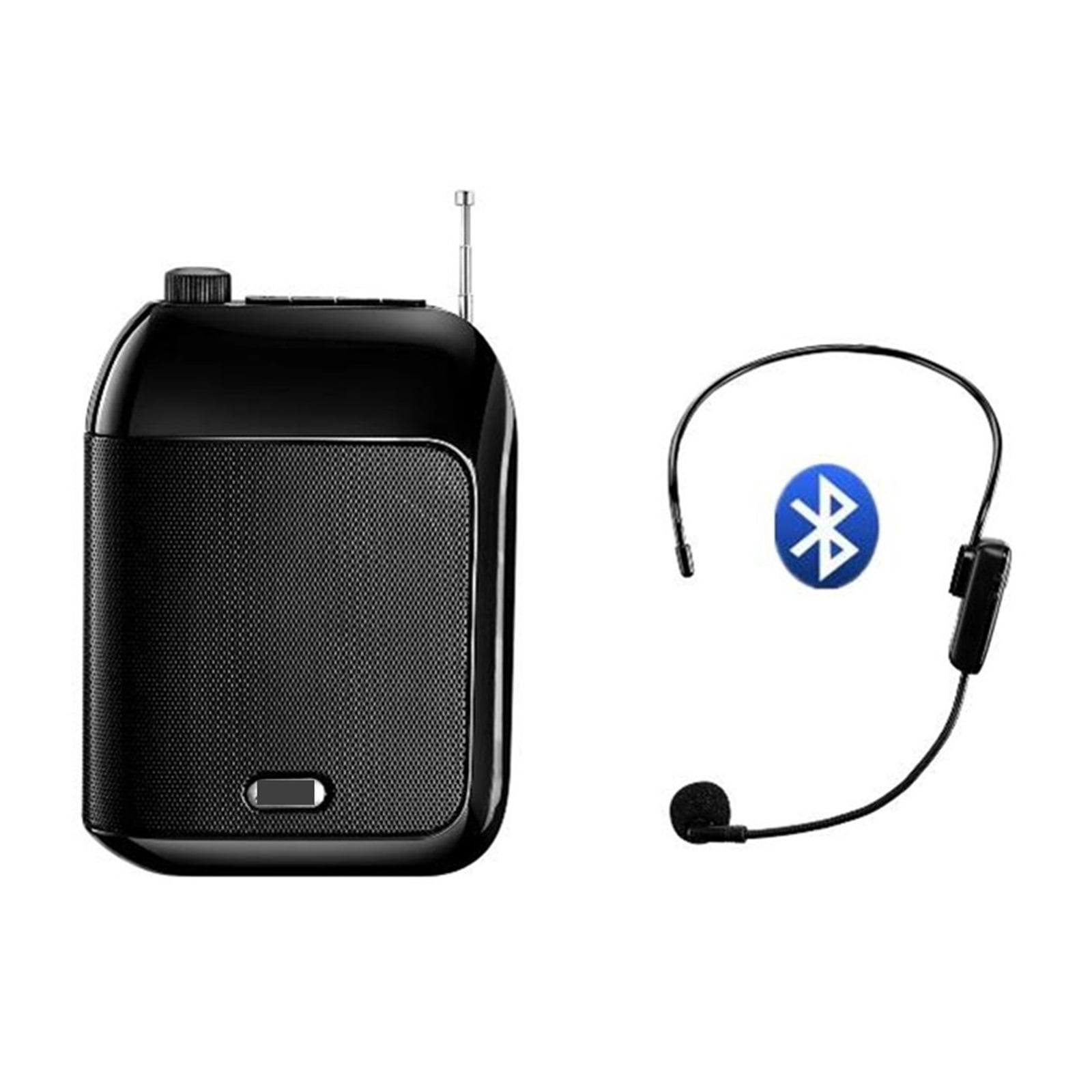 UHF Wireless Voice Amplifier Megaphone Mini Audio Speaker With ...