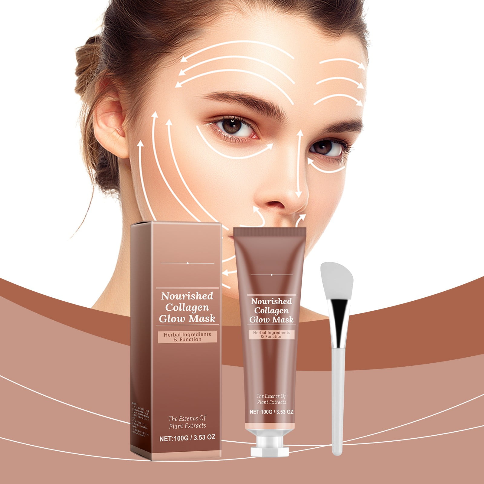 UHGEAX Korean Skincare Chest Massage Essence Baby Collagen Glow T3 ... UHGEAX Korean Skincare Chest Massage Essence Baby Collagen Glow T3 ...