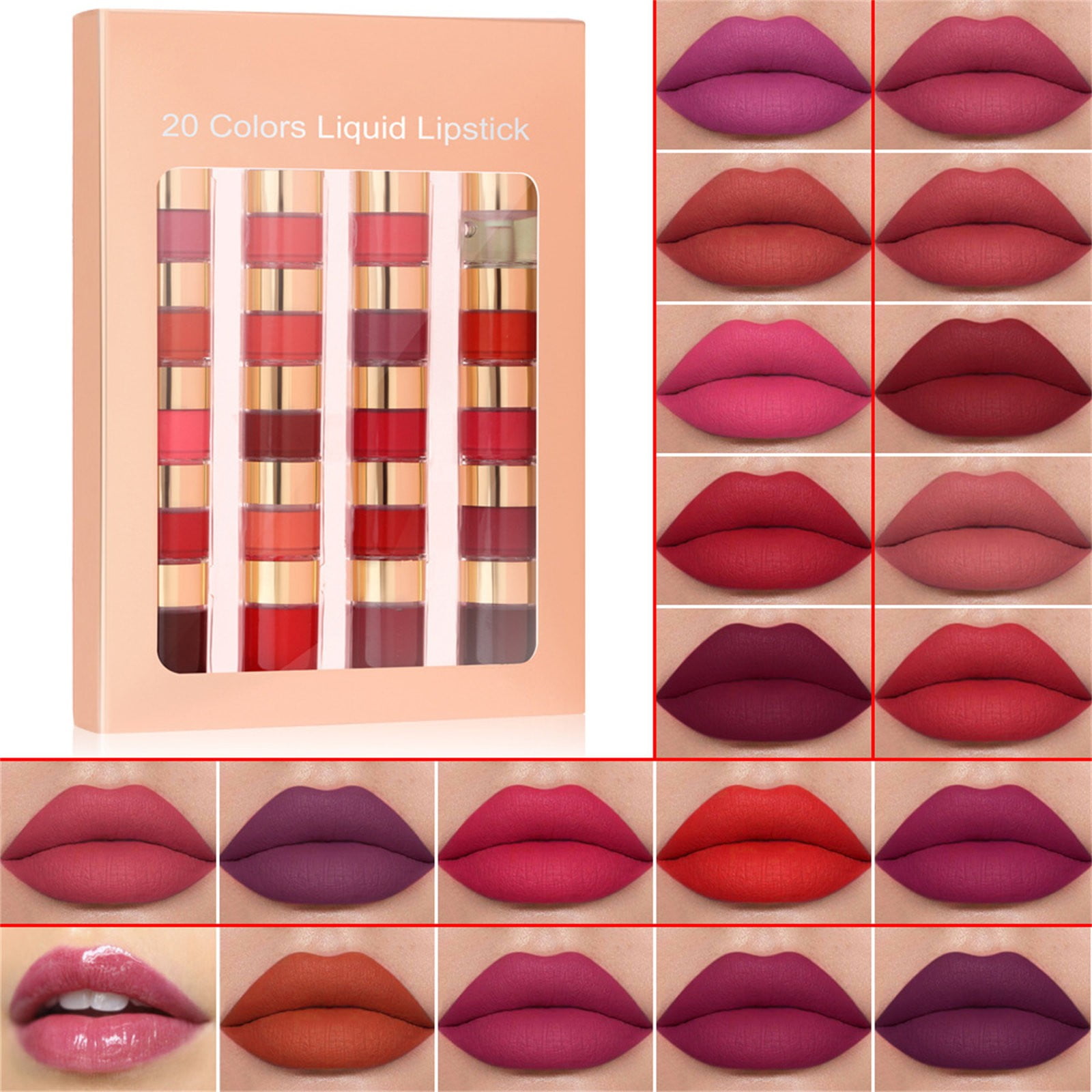 UHGEAX Lip Plumper Lip Oil Makeup Loreal Lipstick Lip Stains Labial 20 ...