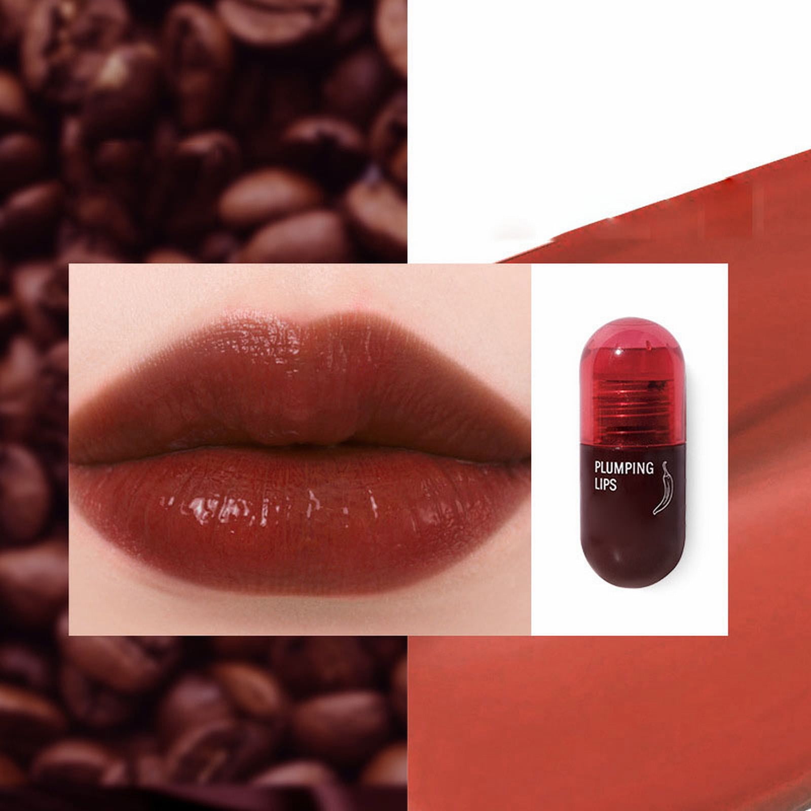 Uhgeax Lipstick Labial Honey Lip Plumper Clear Lip Gloss Lip Oil Natural Nourishing Lip Care