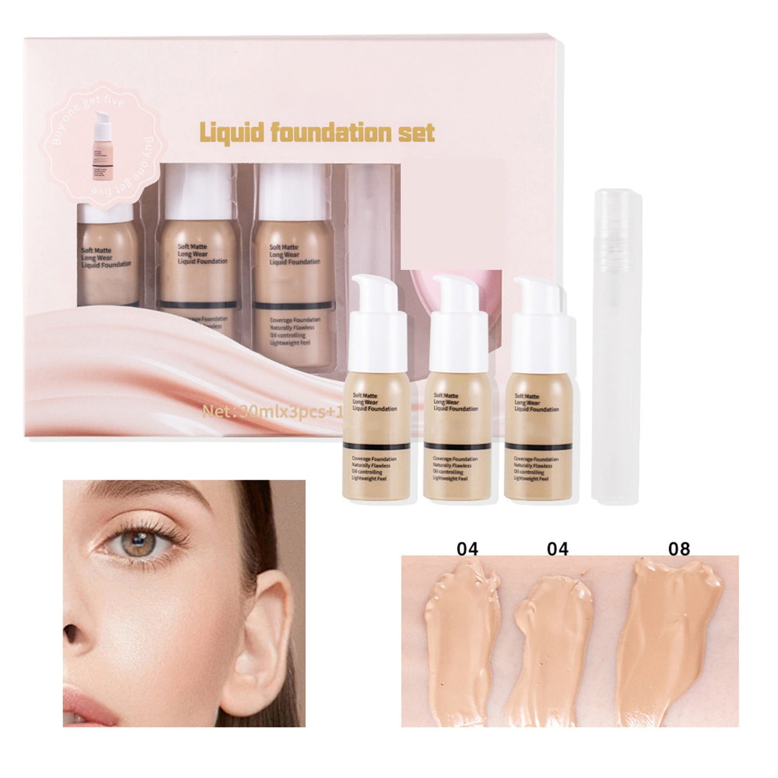 UHGEAX Loose White Contouring Stick Concealer Long Lasting Makeup ...