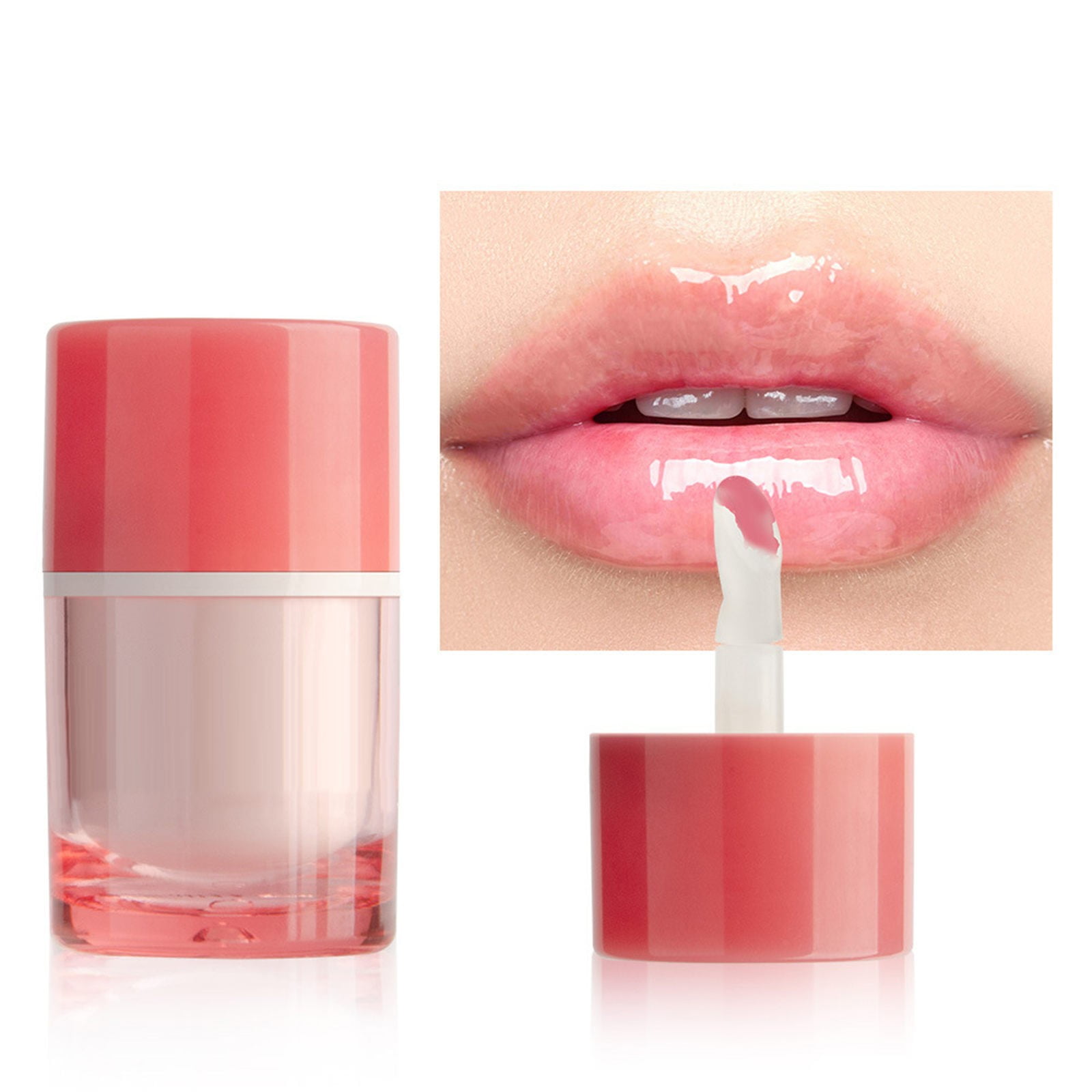 UHGEAX Makeup Lip Oil Lip Stain Fruit Lip Lines and Dead Skin ...