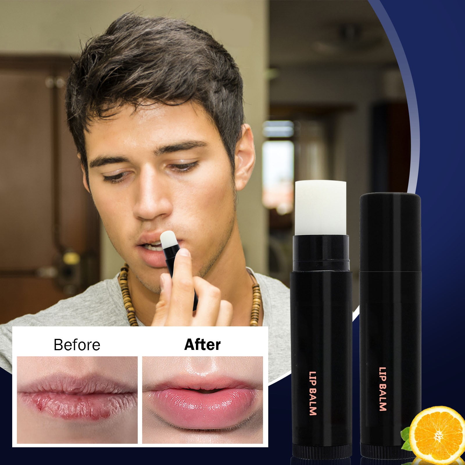 UHGEAX Makeup Preppy Stuff Lipstick Lip Tint Lip Stain Men's Lip Balm ...