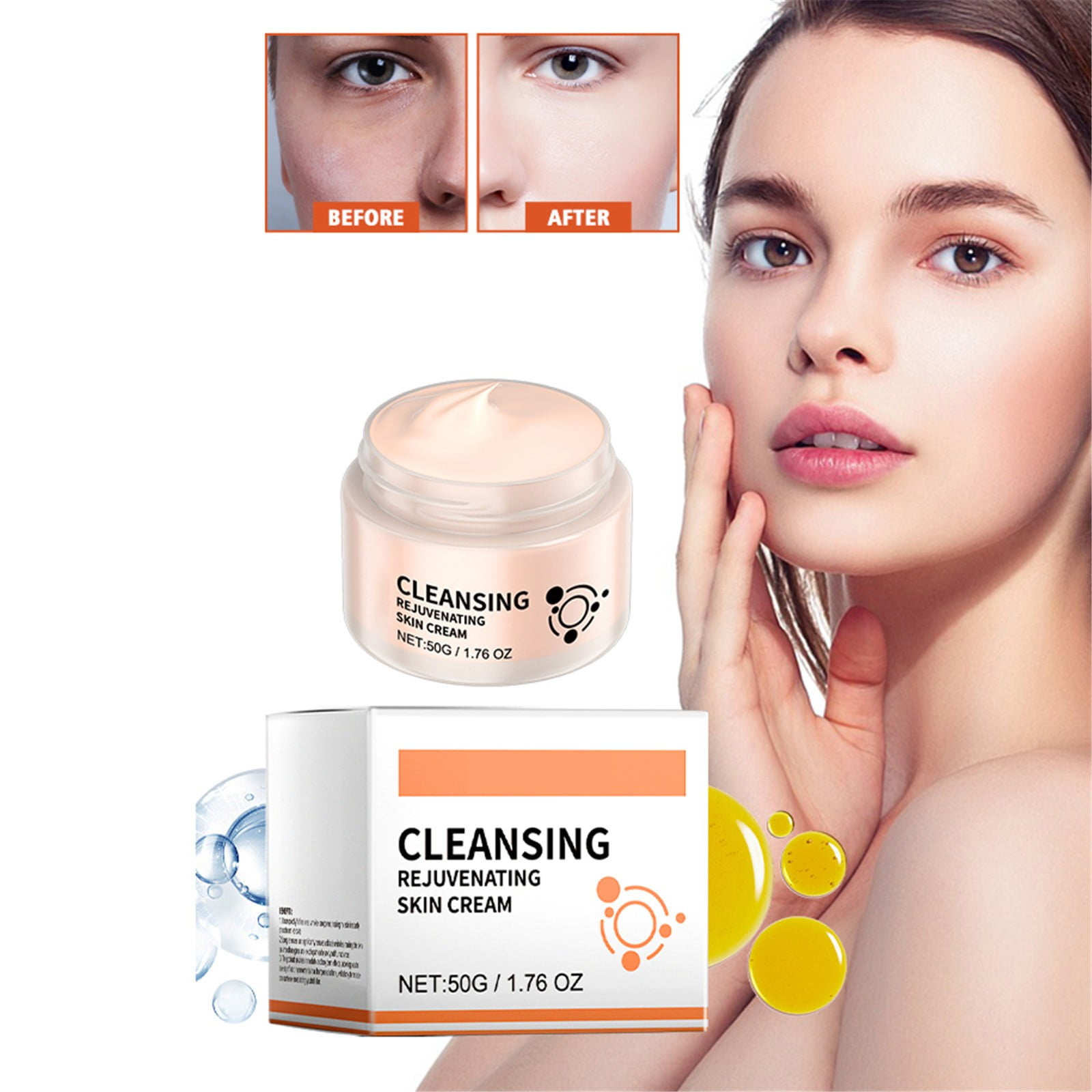 UHGEAX Moisturizing Face Cream Face Cream Brightening and Rejuvenating ...