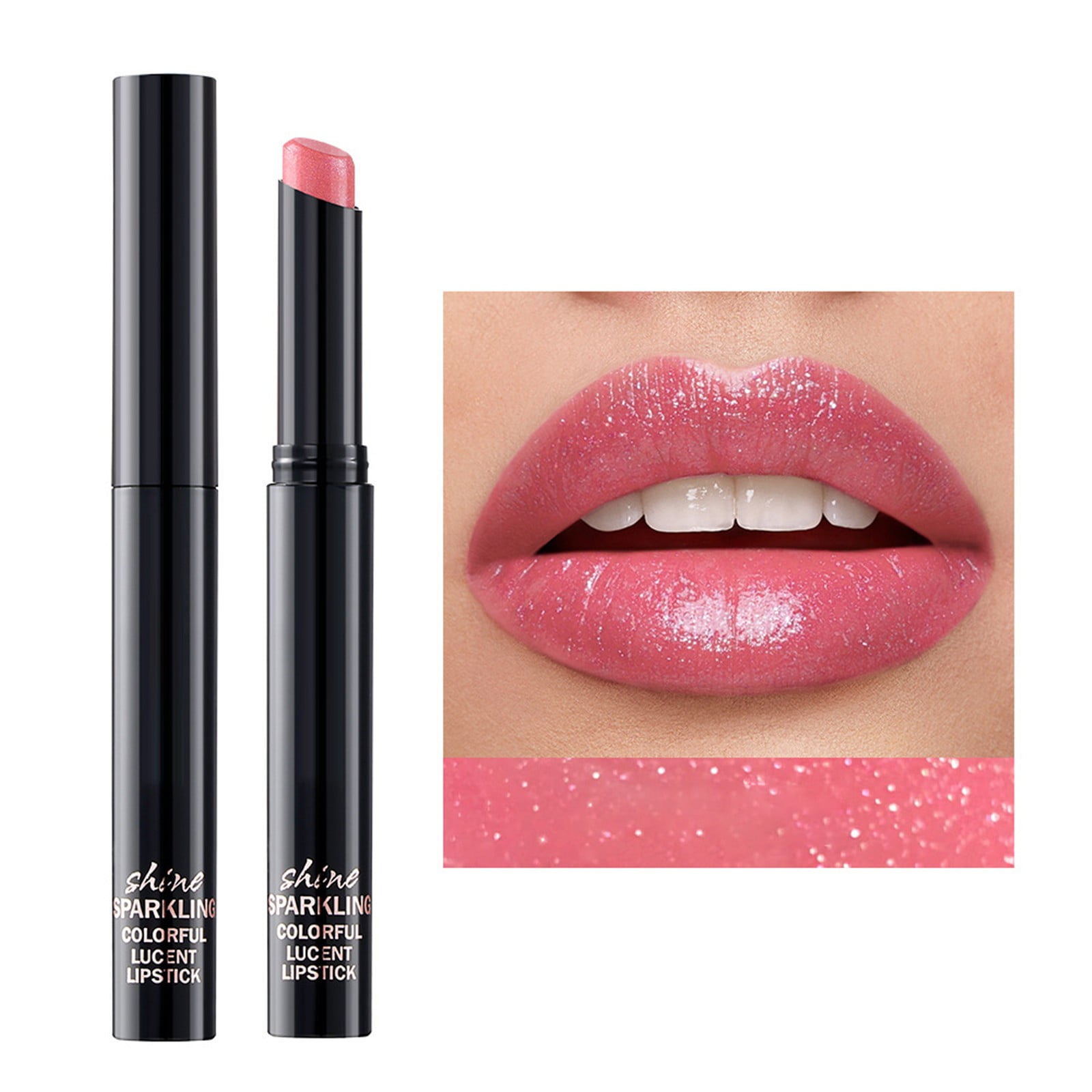 UHGEAX Preppy Stuff Labial Lip Plumper Ten Color Pearlescent Rotating ...