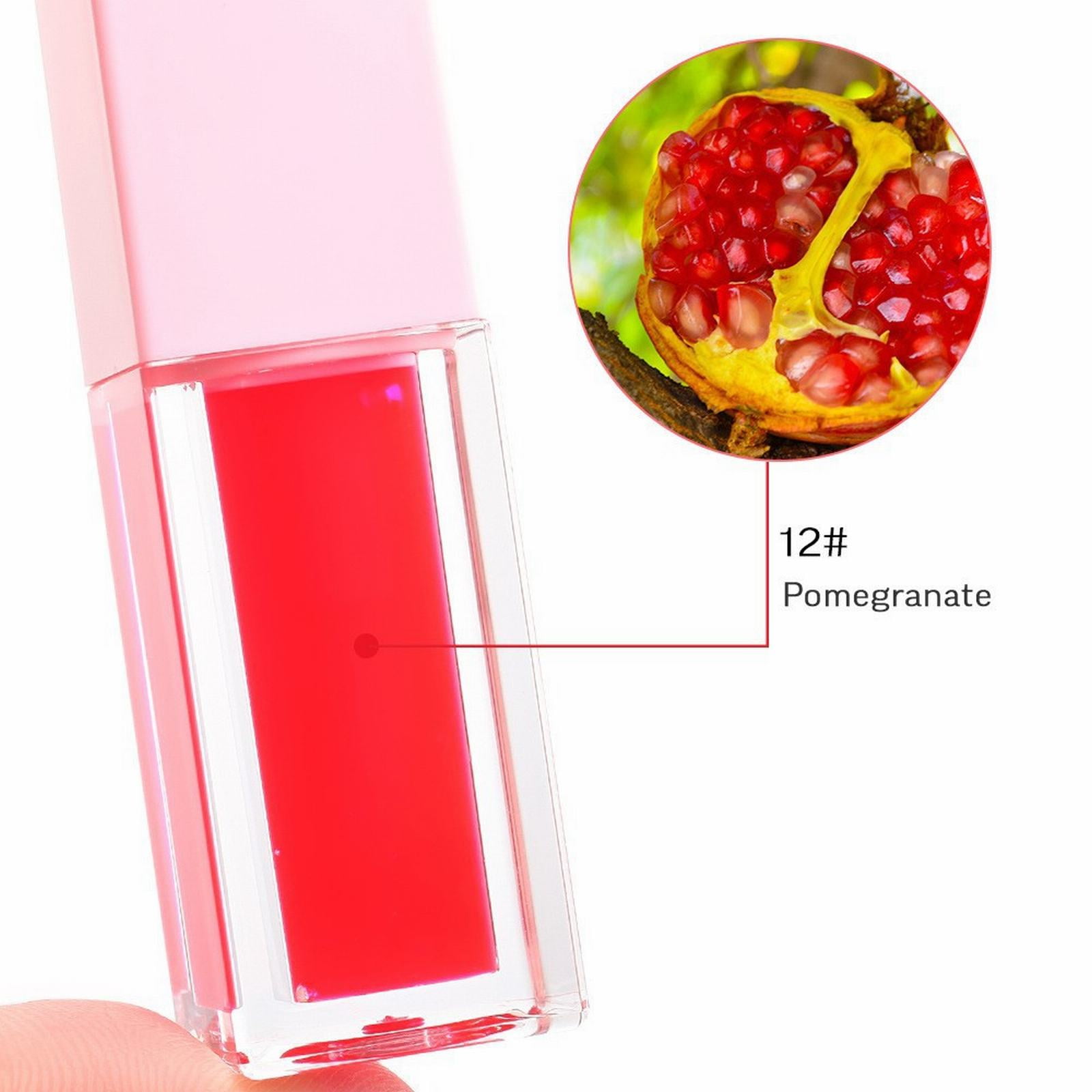 UHGEAX Preppy Stuff Lip Enriching Oil Plant Transparent and Plump Lip ...