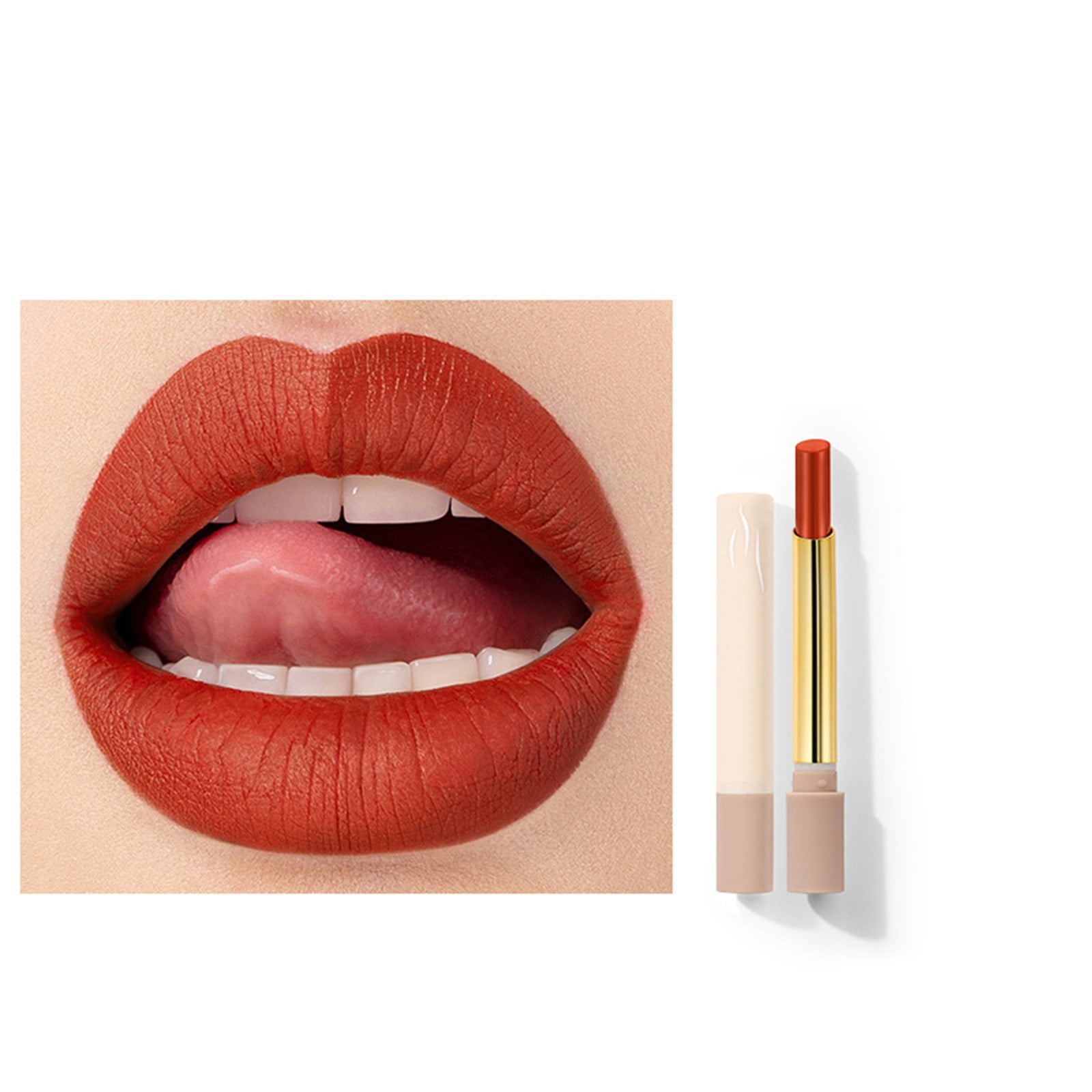 UHGEAX Preppy Stuff Lip Plumper Silky Small Thin Tube Lipstick Soft ...
