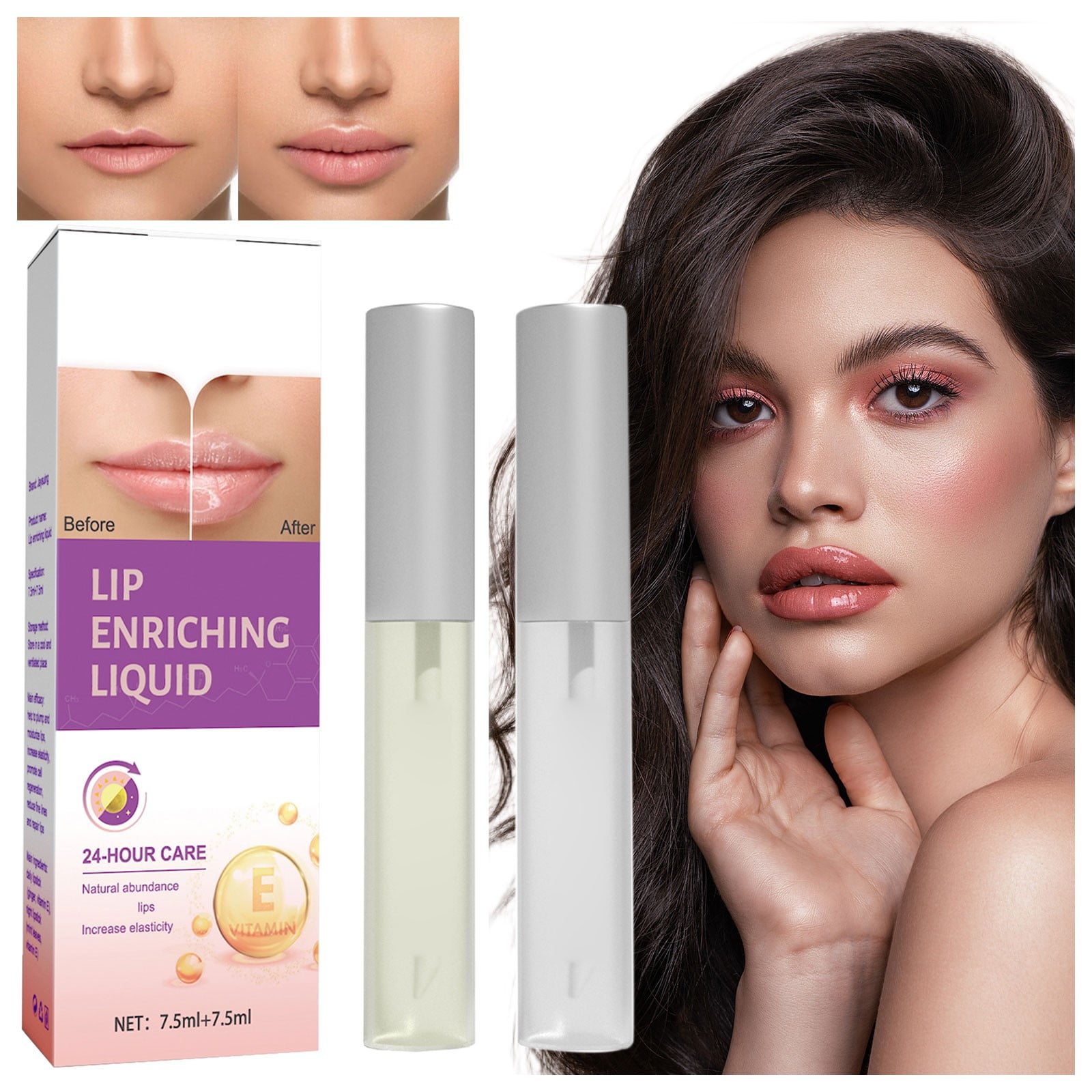 UHGEAX Preppy Stuff Plumping Lip Gloss Hydrating Moisturizing Locks in ...