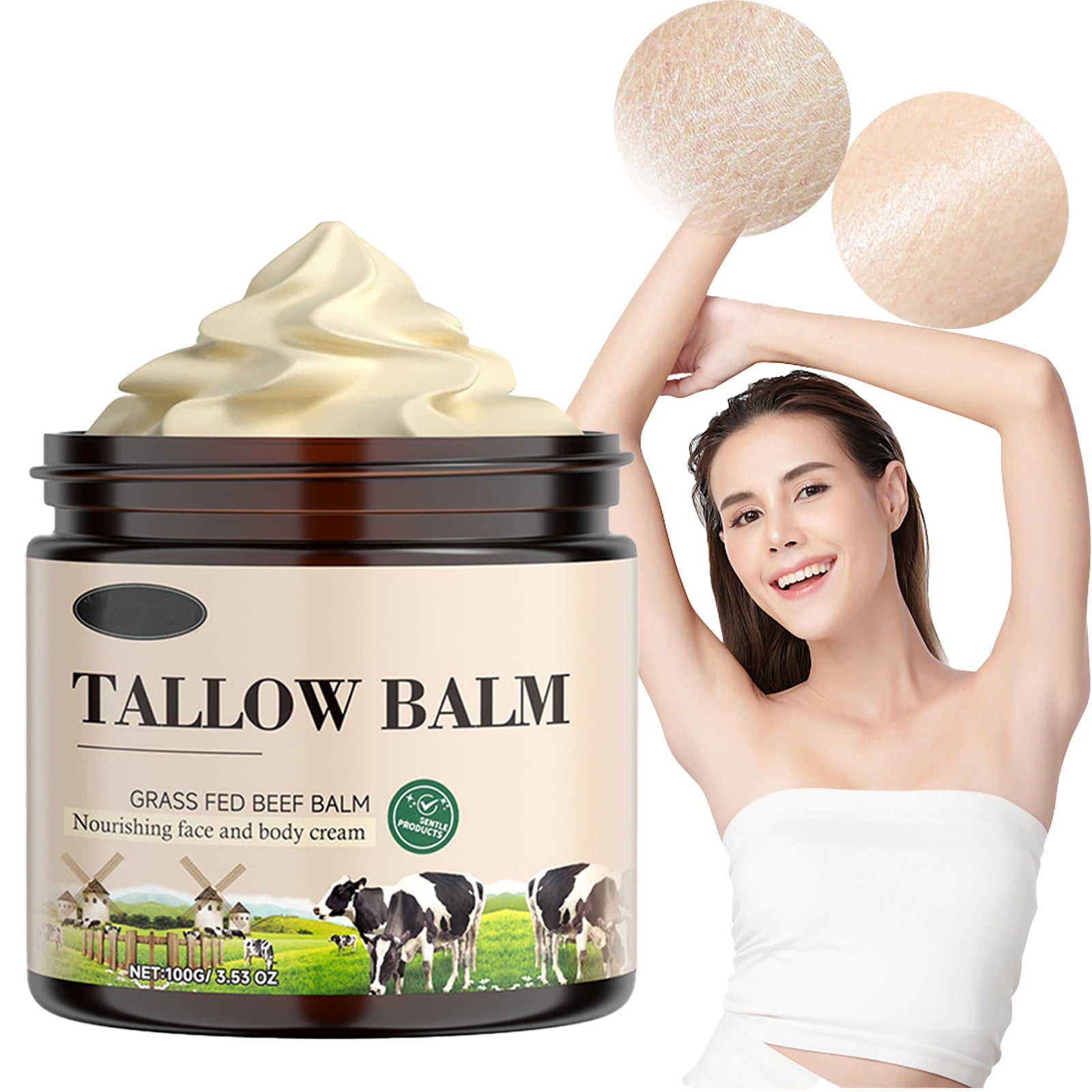 UHGEAX Skincare Lotion Beef Tallow for Skin Natural Beef Tallow ... UHGEAX Skincare Lotion Beef Tallow for Skin Natural Beef Tallow ...