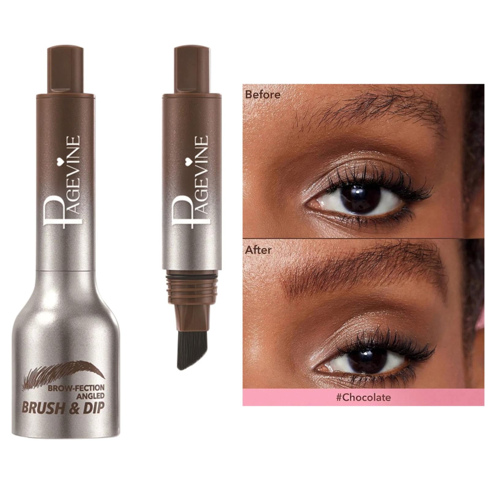 UHGEAX The Eyebrow Large Brush Head Multi Use for Eyebrows and Hairline ...